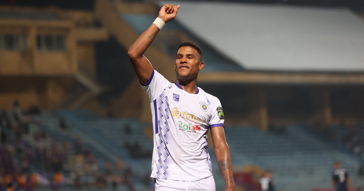 Herlison Caio, ngôi sao mới của Hà Nội vừa lập hat-trick vào lưới Văn ...