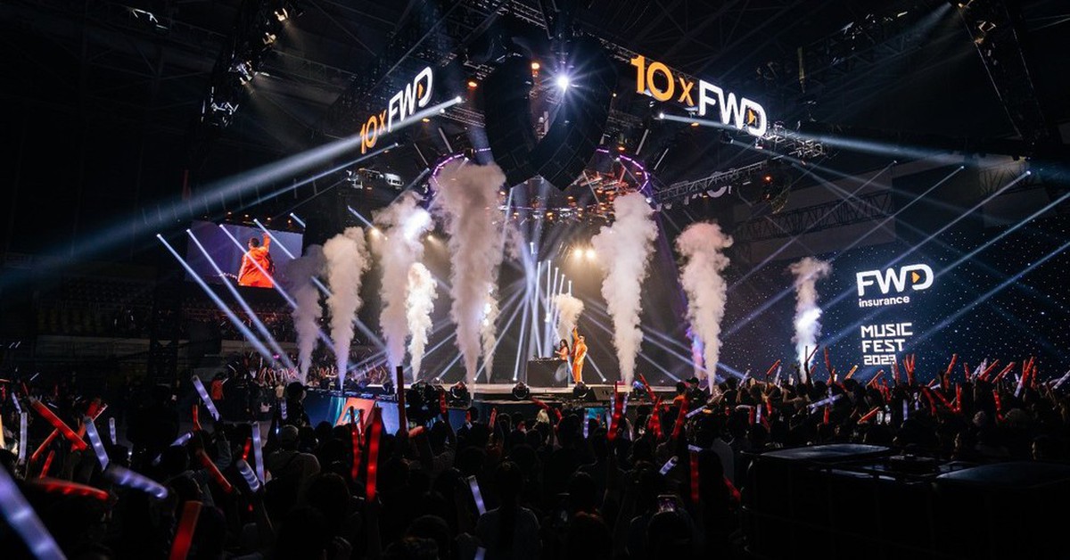 Jack-97, MONO, HIEUTHUHAI so kè visual bùng nổ tại FWD Music Fest 2023