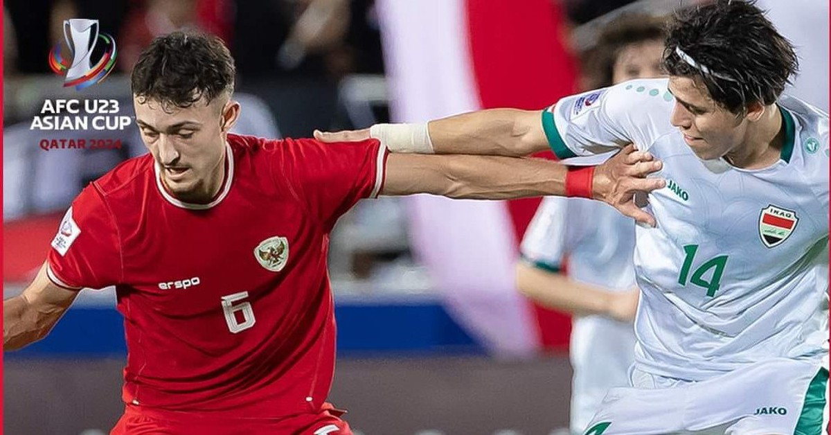 U23 Indonesia chơi cực hay trước U23 Iraq sau 120 phút cảm xúc, cơ hội giành vé dự Olympic Paris ...