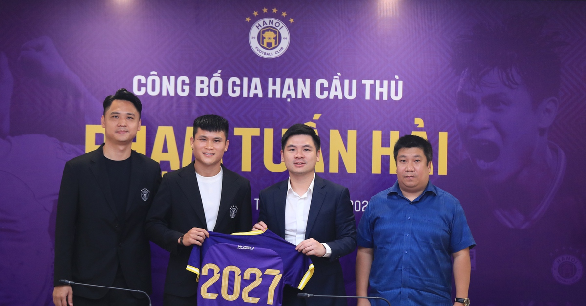 CLB Hà Nội giữ chân Phạm Tuấn Hải thêm 3 năm, tạo điều kiện xuất ngoại