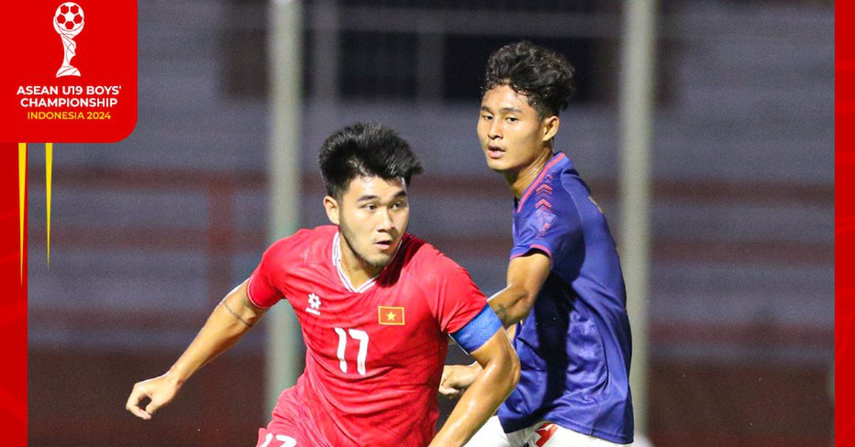 U19 Việt Nam 'thoát hiểm' trước U19 Myanmar nhờ siêu phẩm sút xa, cửa ...