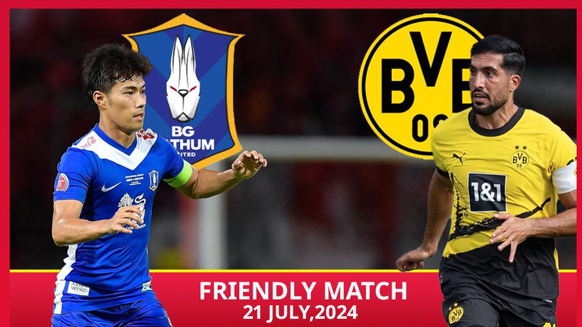 Nhận định bóng đá Pathum United vs Dortmund, giao hữu mùa hè (20h00 hôm ...