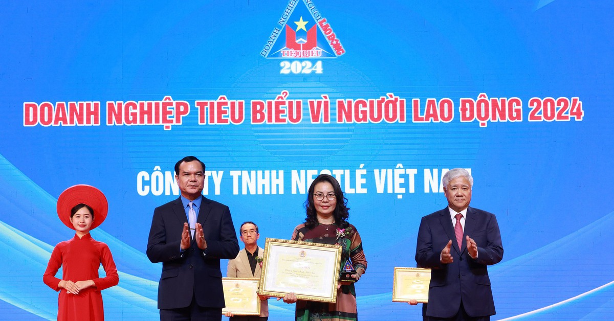 Nestlé Việt Nam lần thứ 5 được vinh danh vì người lao động