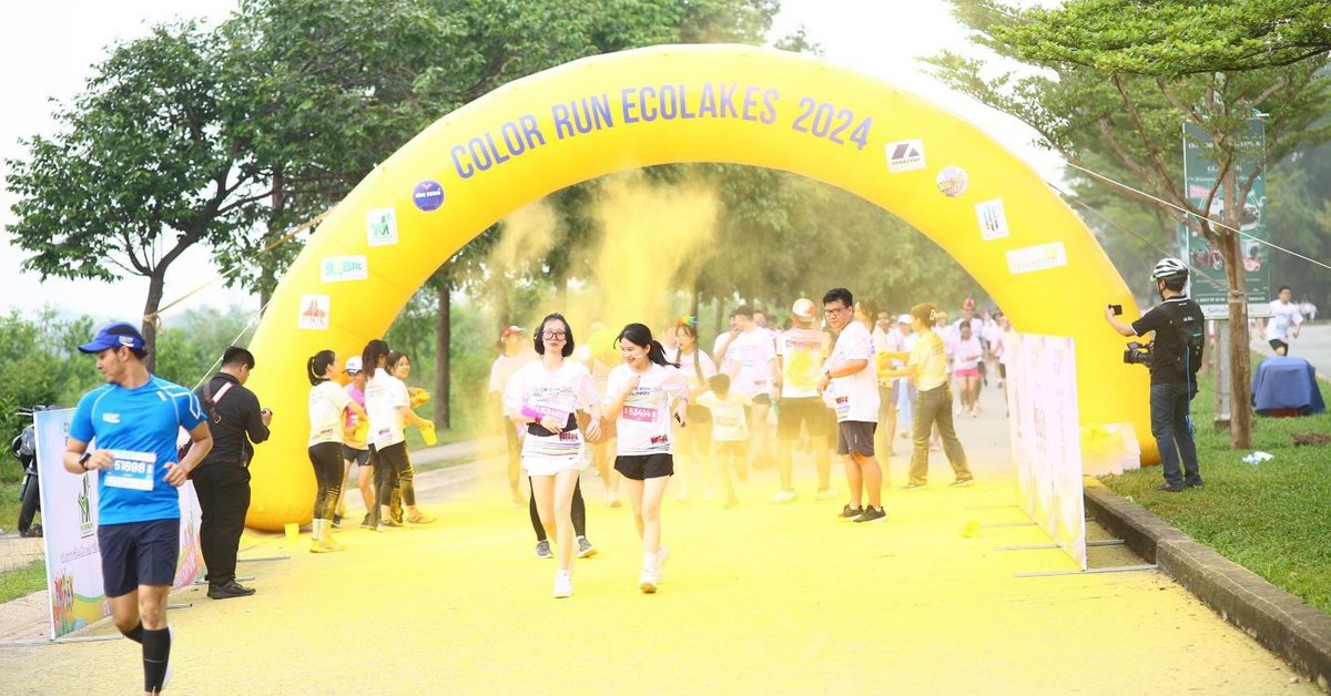 Bình Dương 24H đồng hành giải Đường chạy sắc màu – Color Run EcoLakes 2024