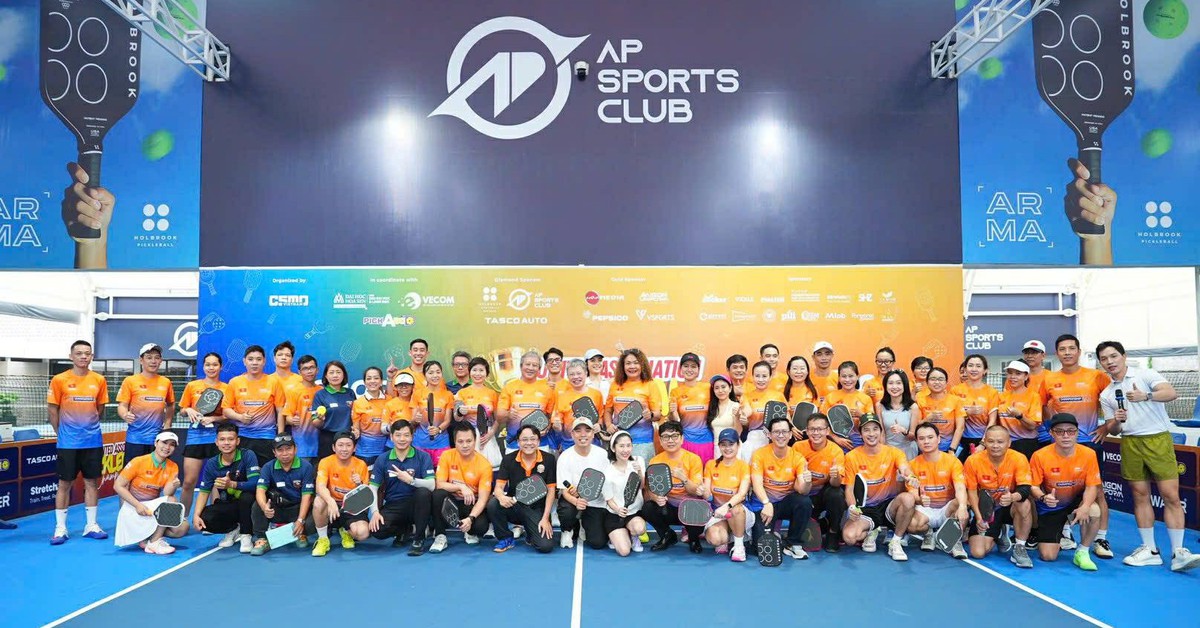 Ngày hội Pickleball UAP 2025 kết nối cộng đồng