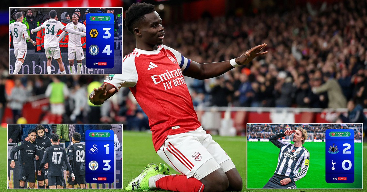 Cúp Liên đoàn Anh đêm qua: Man City, Arsenal thể hiện bản lĩnh, Chelsea ...