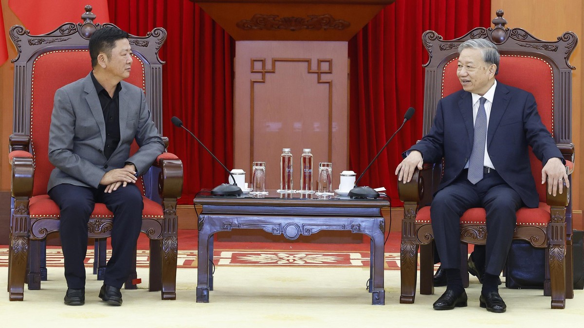 Tổng Bí thư Tô Lâm tiếp Lãnh đạo Tập đoàn Luxshare-ICT, Trung Quốc