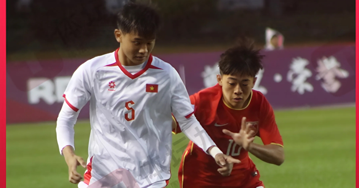 Ghi 'siêu phẩm' ở phút 85, U16 Việt Nam hòa U16 Trung Quốc sau khi bị dẫn trước 2 bàn trong hiệp 1
