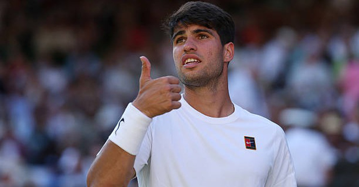 Alcaraz đánh 5 set mới thắng được đối thủ 38 tuổi ở Wimbledon 2025, lập ...