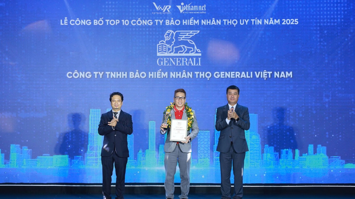 Generali Việt Nam lần thứ 4 liên tiếp lọt Top 10 Công ty bảo hiểm uy tín
