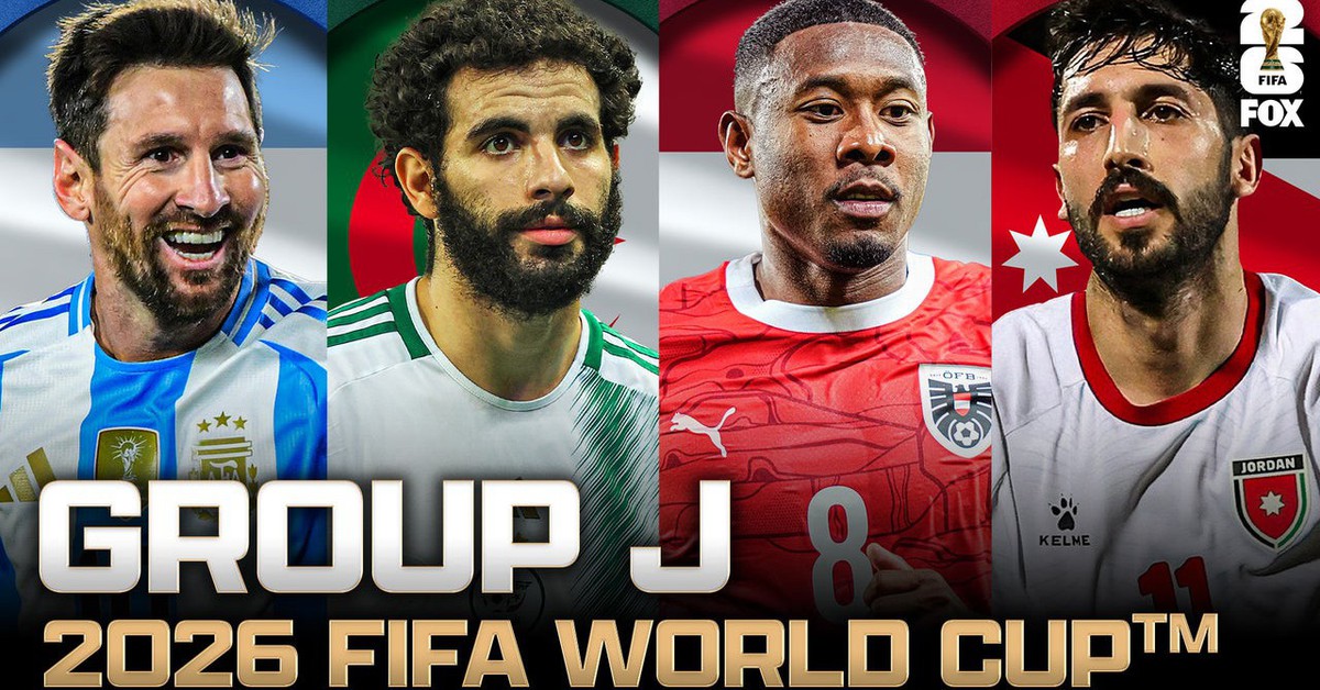 Lịch thi đấu World Cup 2026 - Bảng J