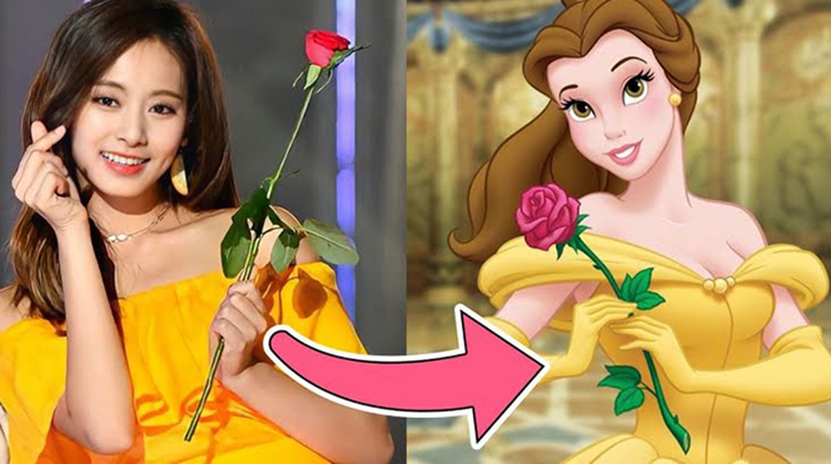 Tzuyu Twice ‘đốn tim’ fan với visual như các công chúa Disney