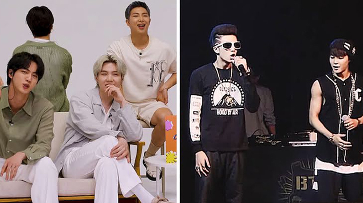 Phản ứng của BTS khi nhìn lại bức ảnh thời ‘debut’