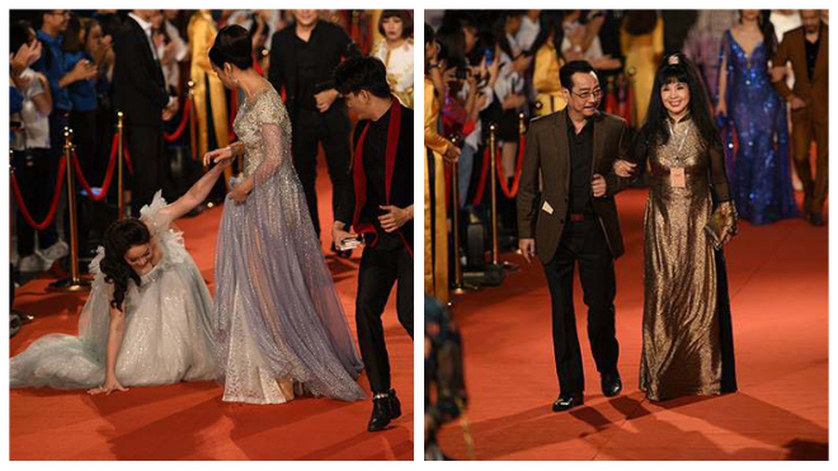 Thảm đỏ khai mạc HANIFF: Nhật Kim Anh vấp ngã, 'Người phán xử' sánh đôi ...