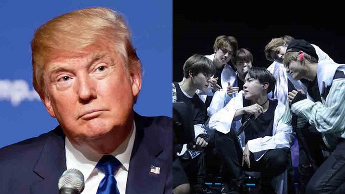 BTS. Nhóm nhạc BTS được quan tâm hơn Donald Trump