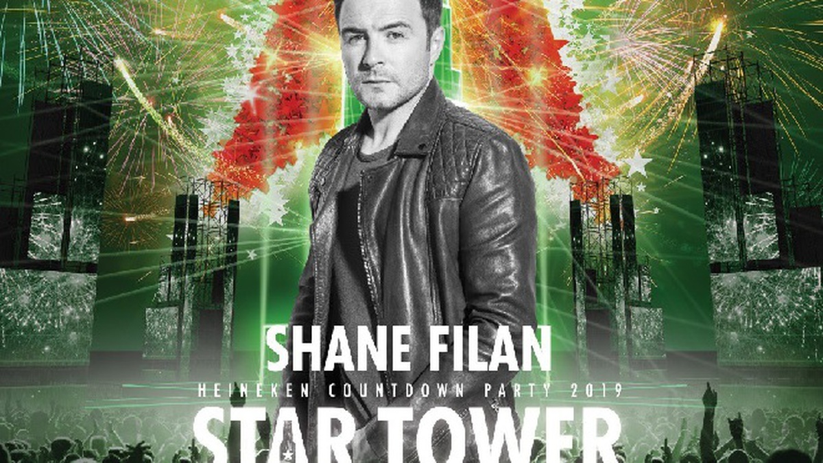Shane Filan. Countdown Party 2019. Lễ hội đếm ngược Heniken Hàng Đẫy
